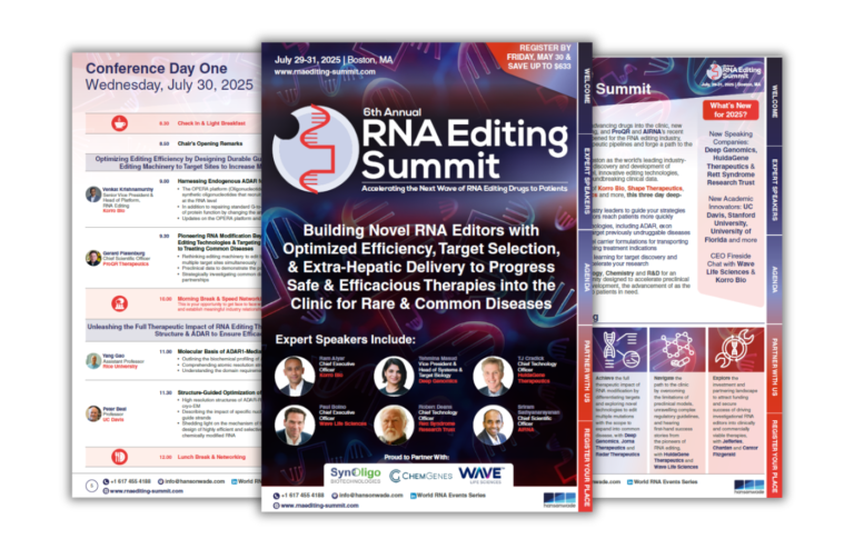 Full Event Guide - 6th RNA Editing Summit 2025